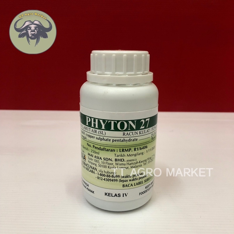 Phyton 27 SL Pengawalan Kulat dan Penyakit Bawaan Bakteria / Fungicide ...