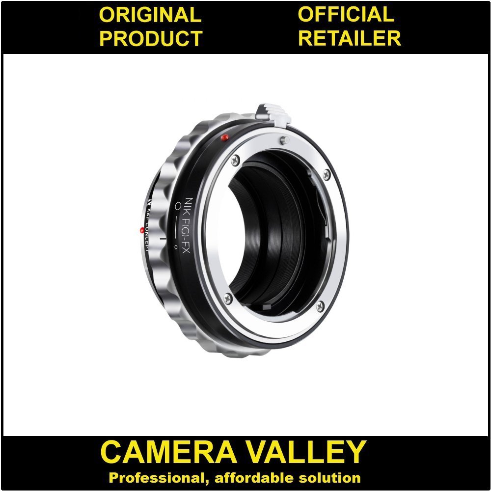 Nikon F Lens To Fujifilm FX X Mount Adapter KF06.109 NIK(G)-FX | Shopee ...