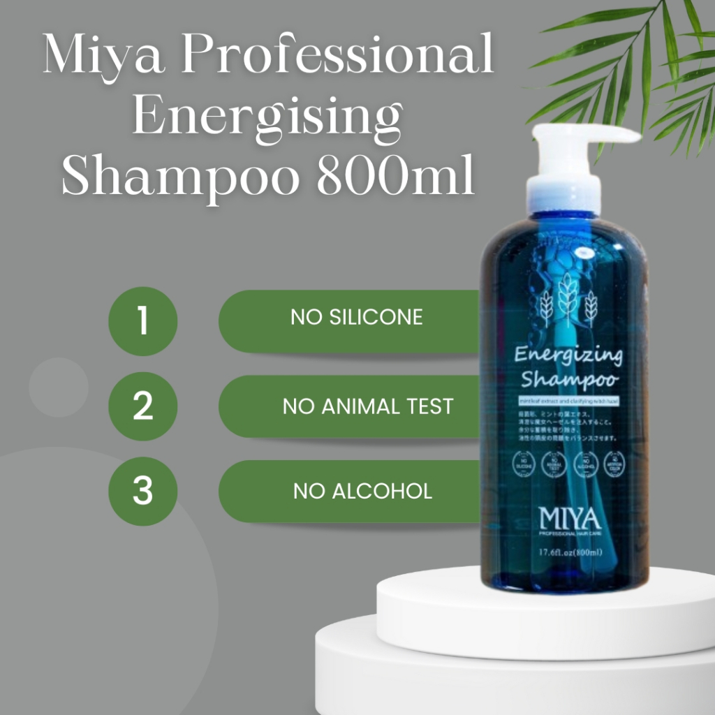 Miya Professional Energising Shampoo 800ml | Shopee Malaysia