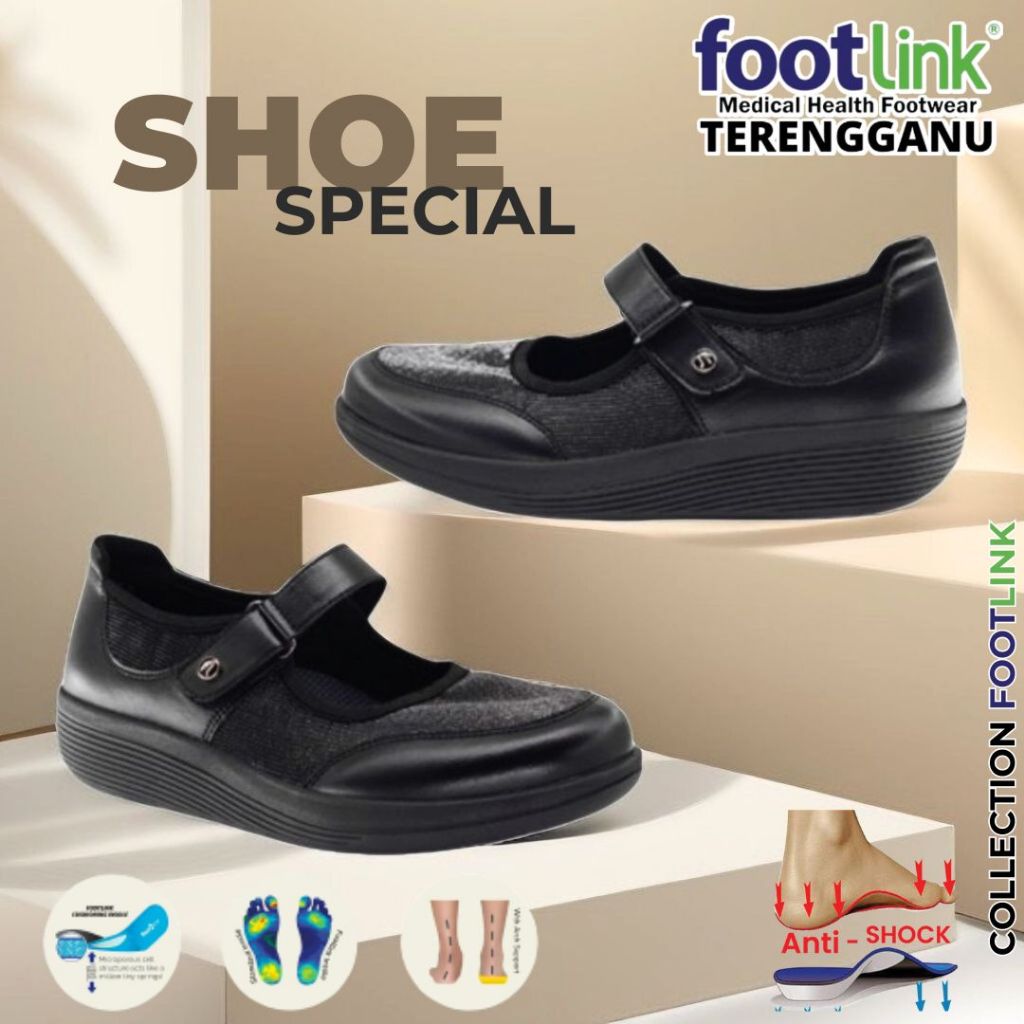Footlink MD 6419 Health Women Shoe | Shopee Malaysia