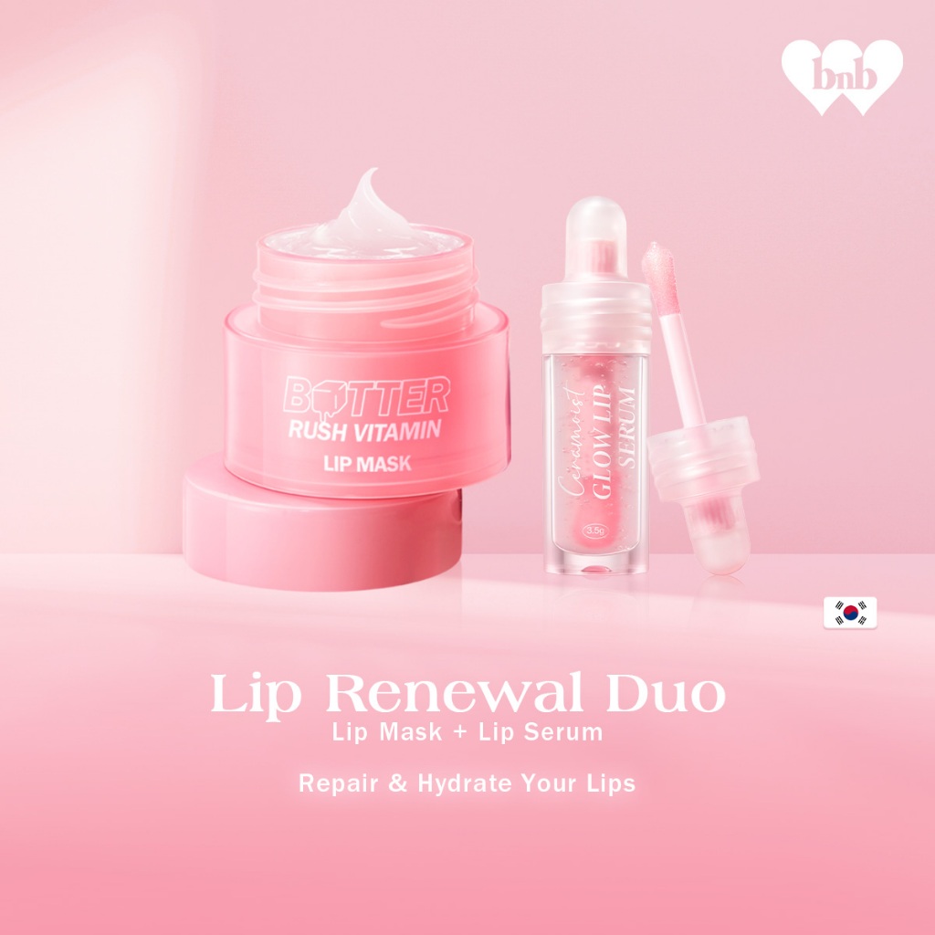 [BUNDLE] BNB barenbliss Lip Renewal & Treatment Duo Set - Lip Serum ...