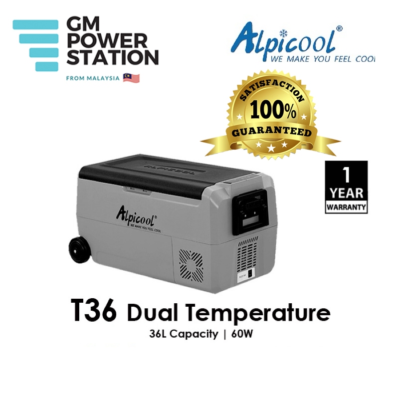 Portable Fridge Freezer Camping Car Boating Caravan Bar Fridge Alpicool Brand 12/24V t36 / t50 ...