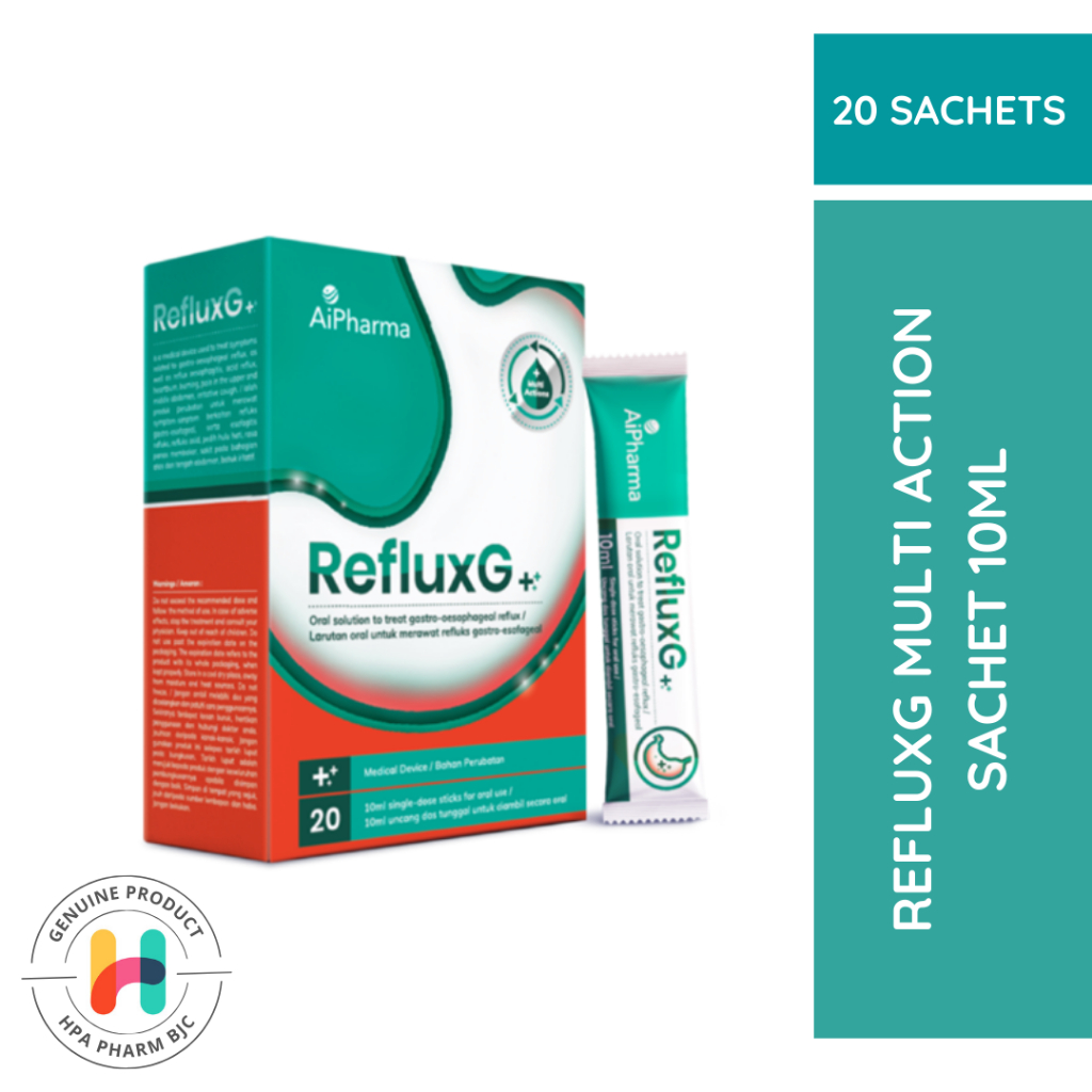 AIPHARMA REFLUXG MULTI ACTION SACHET (For gastric and acid reflux ...