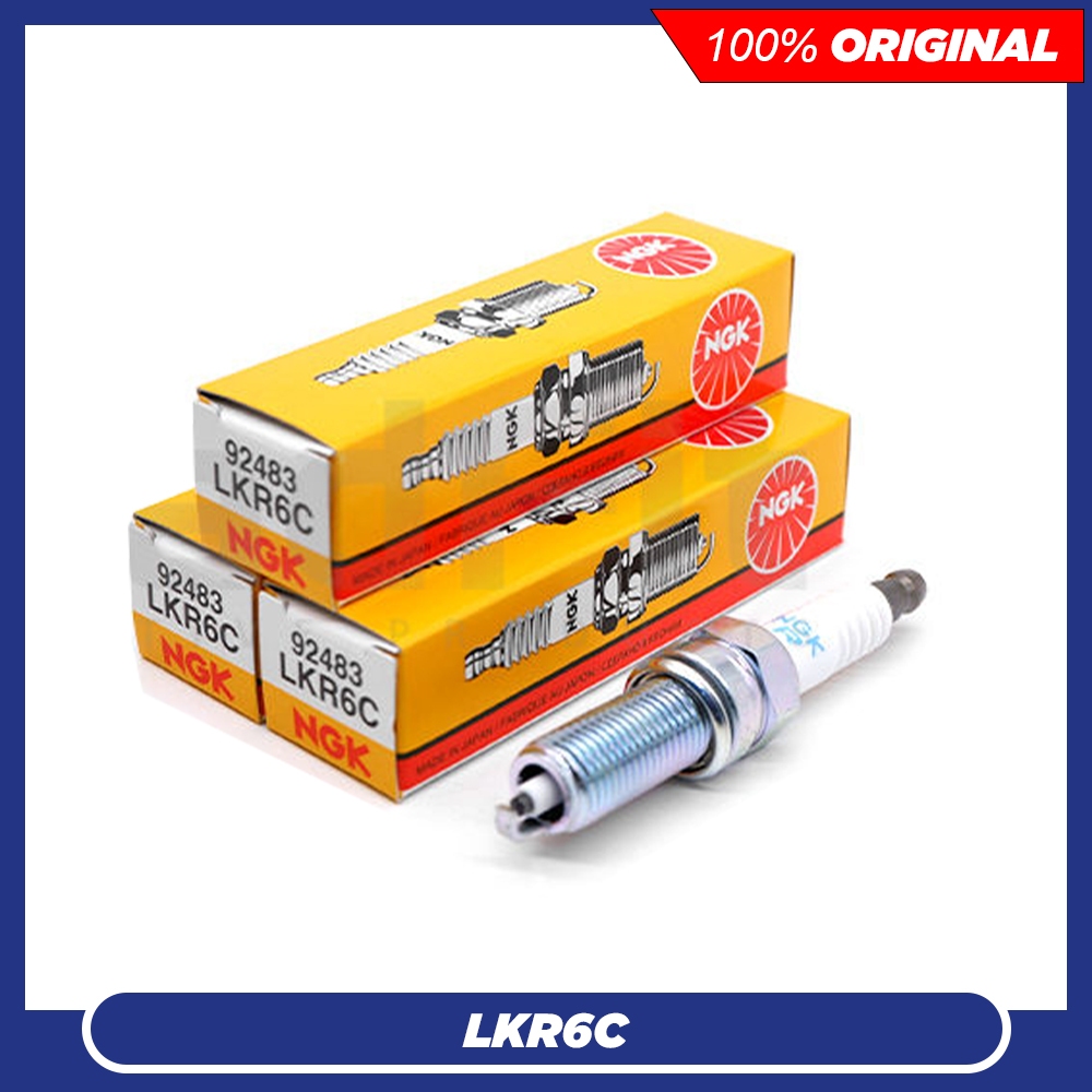NGK SPARK PLUG LKR6C (3PCS) - Perodua Axia 1.0 / Bezza 1.0 | Shopee ...