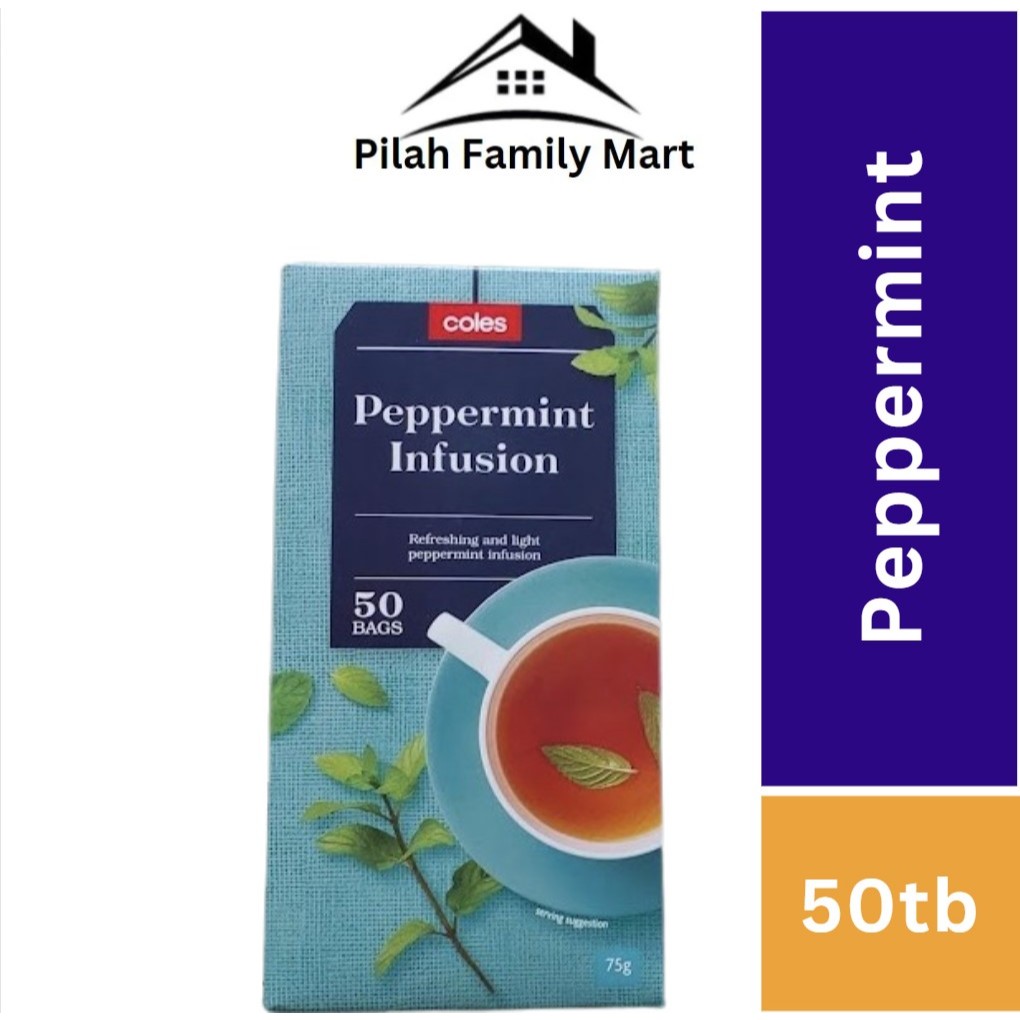 COLES Peppermint Infusion 50tb | Shopee Malaysia