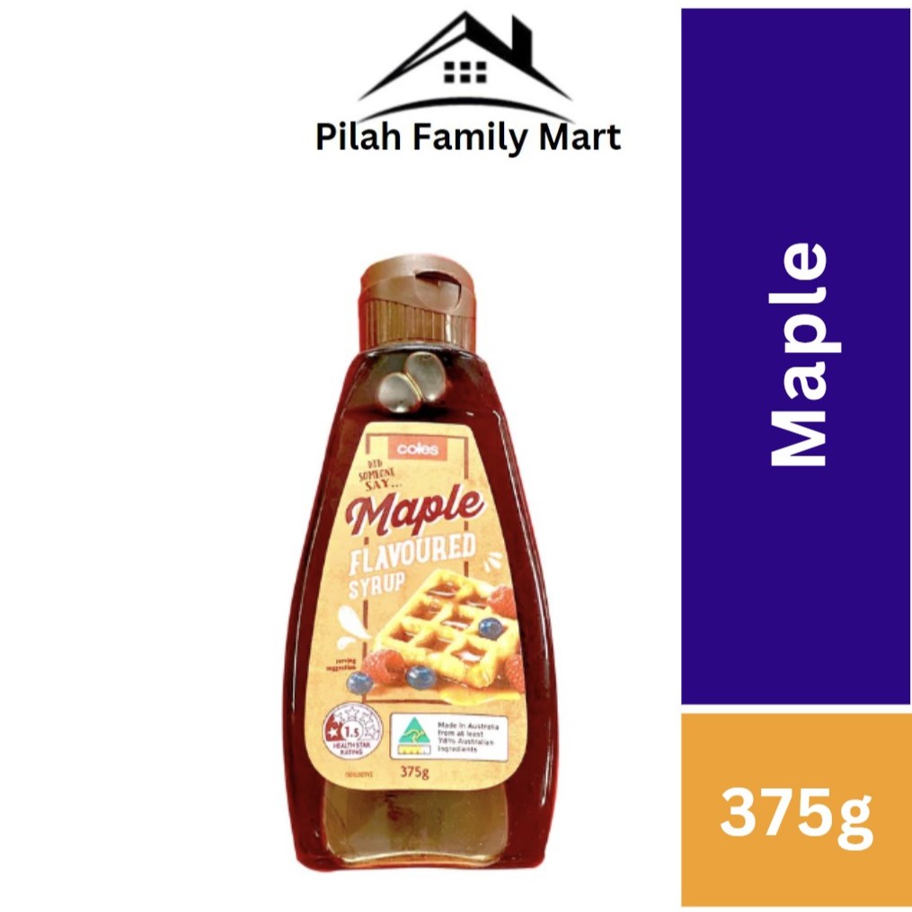 COLES Maple Flavoured Syrup 375g | Shopee Malaysia