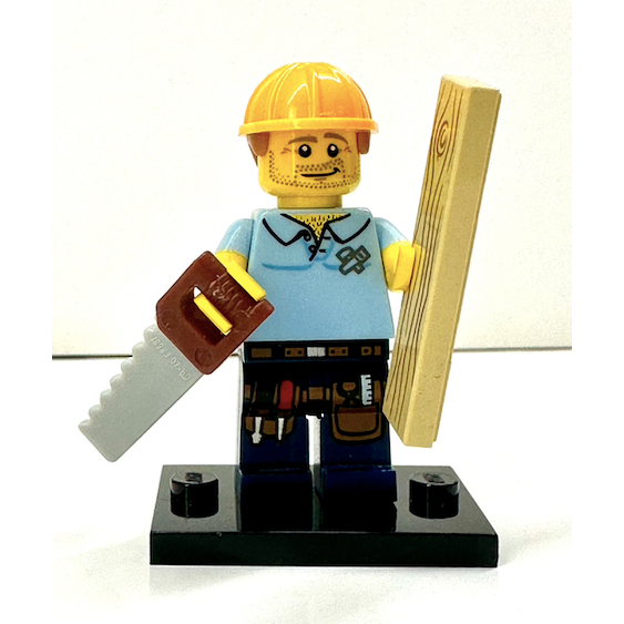 Lego Minifigures CMF col13-9 Series 13 Carpenter | Shopee Malaysia