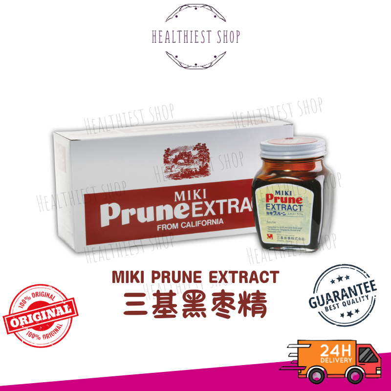 🔥Ready Stock🔥 Miki Prune Extract From California 100％日本进口三基黑枣精罐装 (280g ...