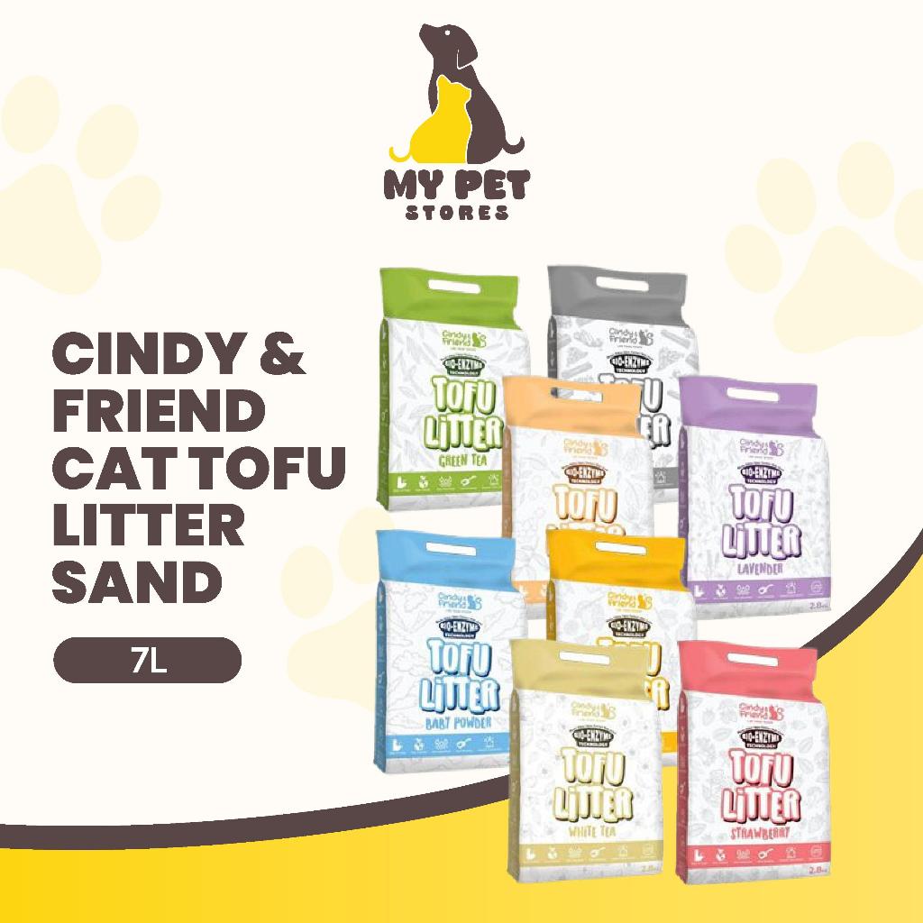 Cindy Friend Cat Tofu Litter Sand 7L / 2.8KG (NEW PACKING) | Shopee ...