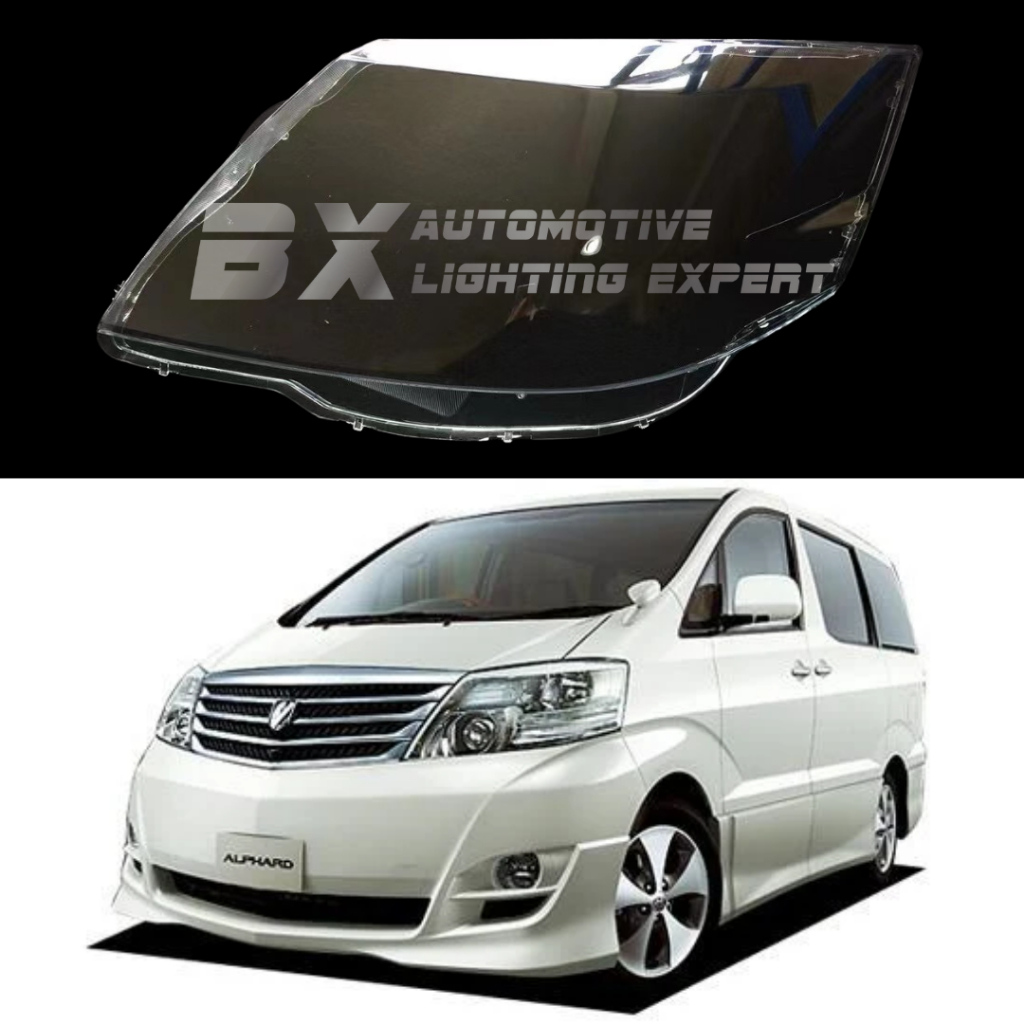 Toyota Alphard Anh10 05-07 Headlamp Cover Headlights Cover | Shopee ...