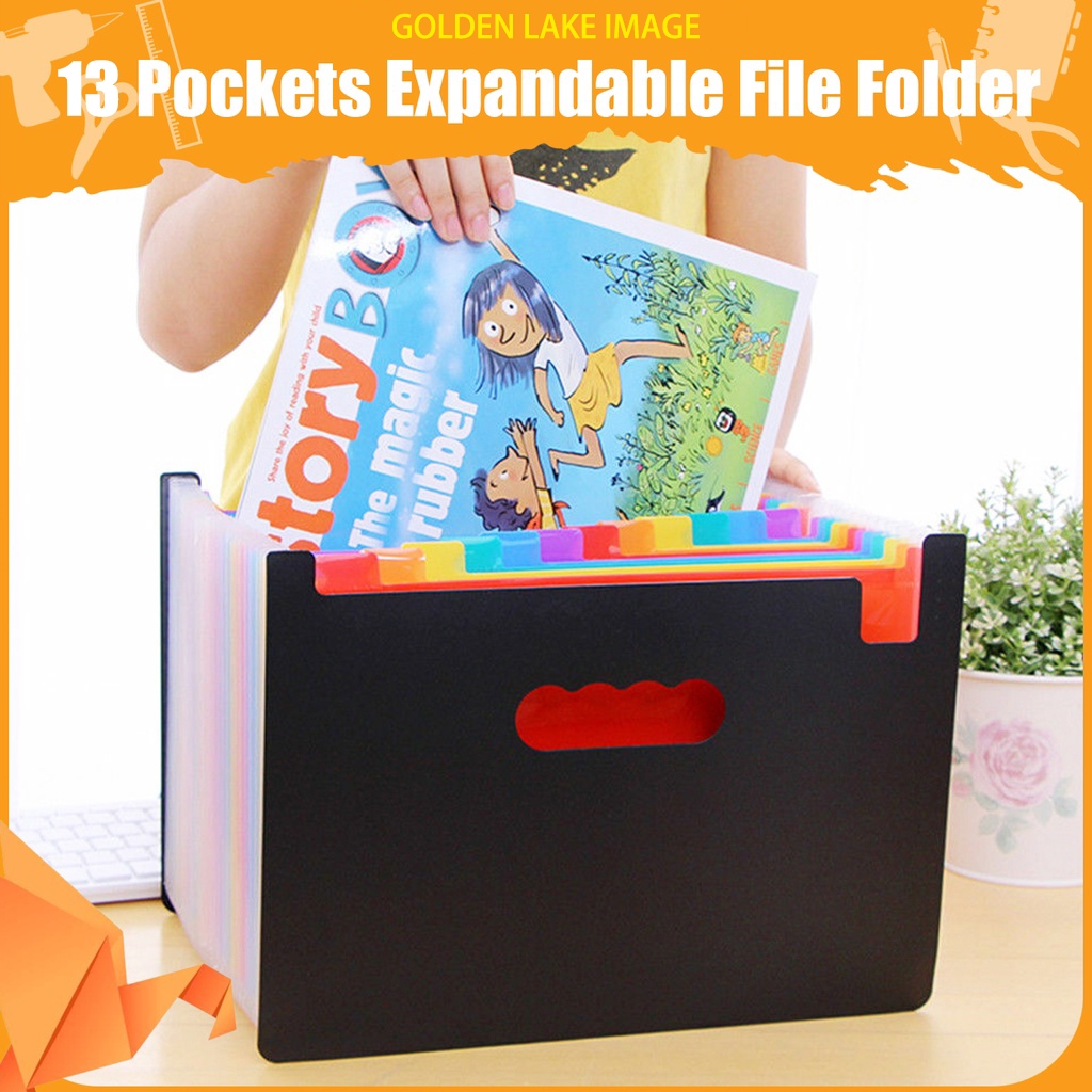 A4 Size Expanding File Bag Document Organizer File Organizer | File ...