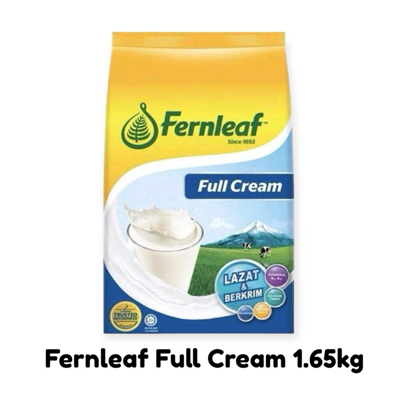 Fernleaf Full Cream Milk Powder (1.65kg) Exp:09/2026 | Shopee Malaysia