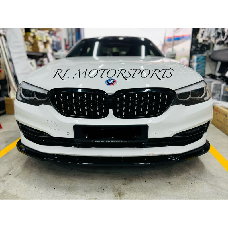 BMW G30 PreLCI 2018 2019 2020 Non Msport front lip skirt diffuser rear ...