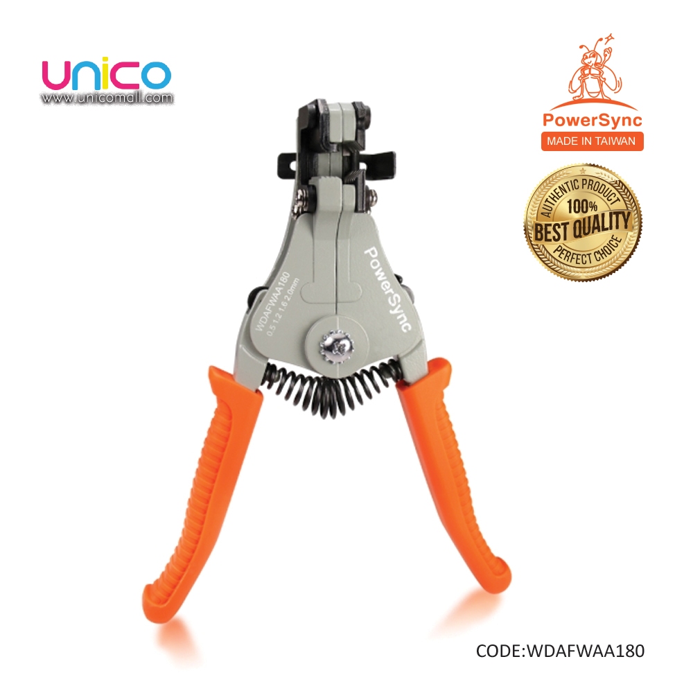 PowerSync Automatic Wire Stripper 7 Inches-4 Kinds Wire Diameters ...