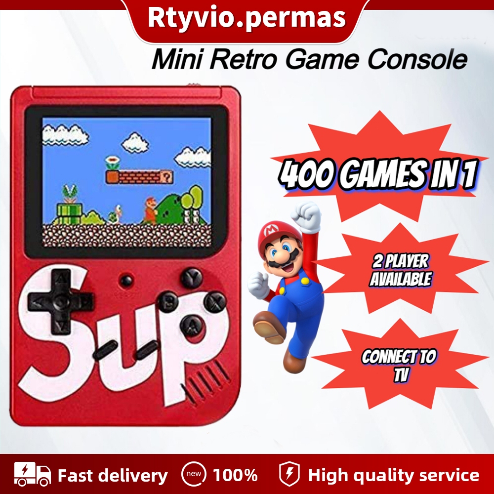 Retro Mini Game Console with 400 Classic Games - AV Display Gaming ...