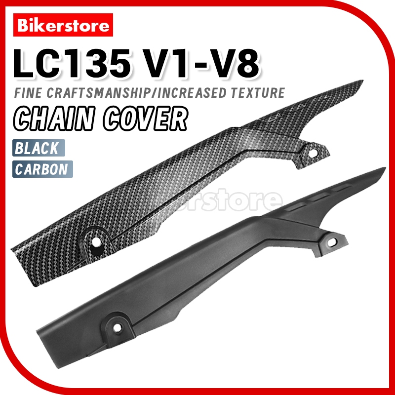 LC135 Chain Cover LC 135 V1 V2 V3 V4 V5 V6 V7 V8 Chain Case Rantai ...