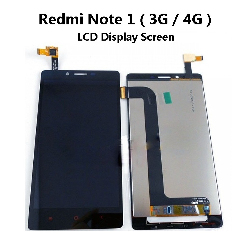 XiaoMi Redmi Note 1 ( 3G / 4G ) Model 2014712 LCD Display + Digitizer Touch Screen Glass For ...
