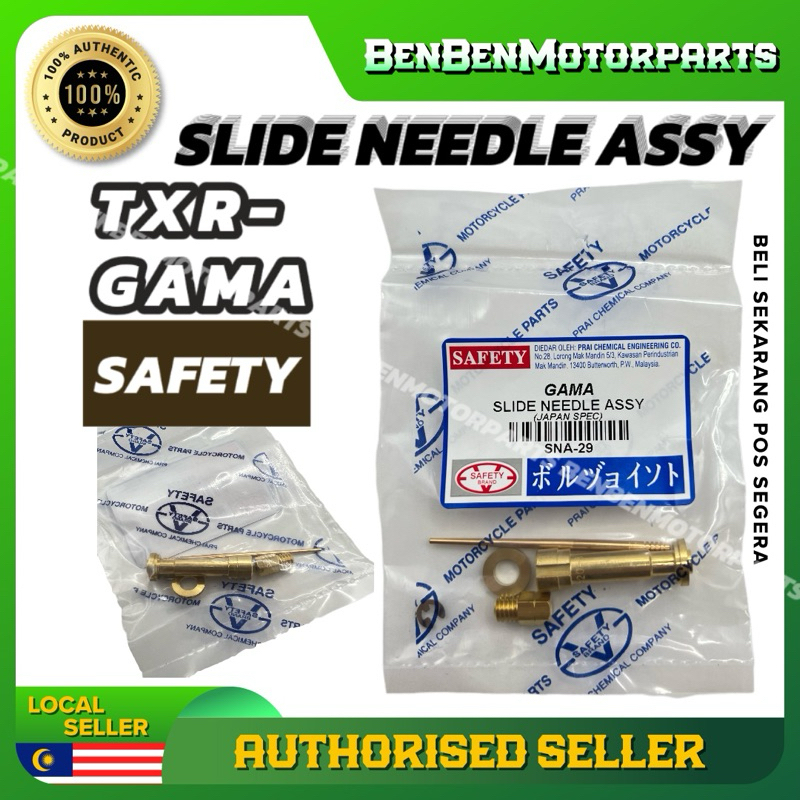 ( SAFETY ) SLIDE NEEDLE Suzuki TXR GAMA Jarum Slide Carburetor TXR150 ...