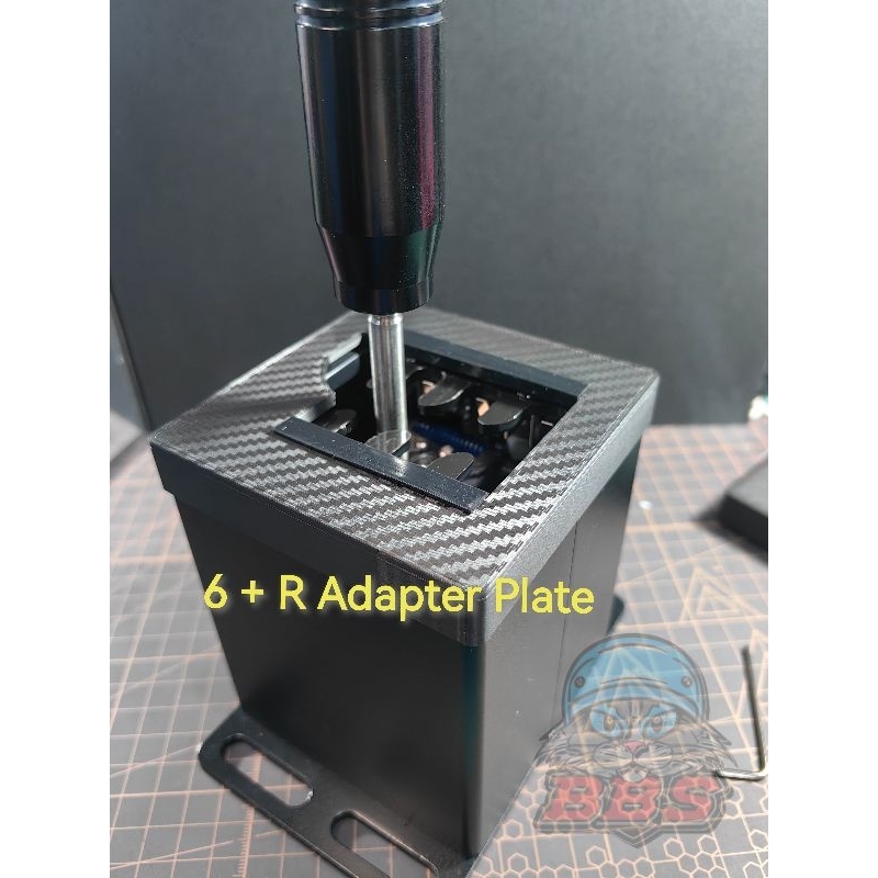 Rubber Dampened Gear Gate Adapter Plates for PC Generic USB Shifter ...