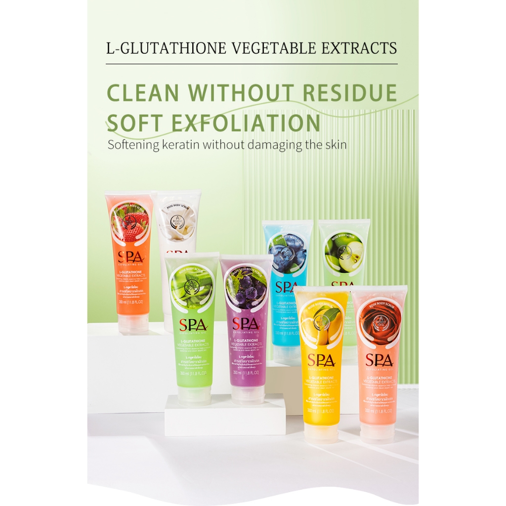 SPA BODY SCRUB EXFOLIATING GEL 350ML | Shopee Malaysia