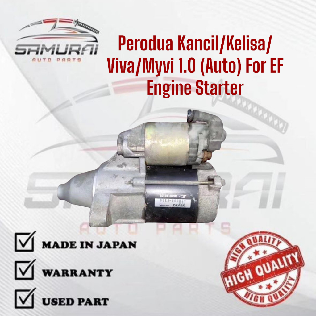 Perodua Kancil/Kelisa/Viva/Myvi 1.0 (Auto) For EF Engine Starter ...