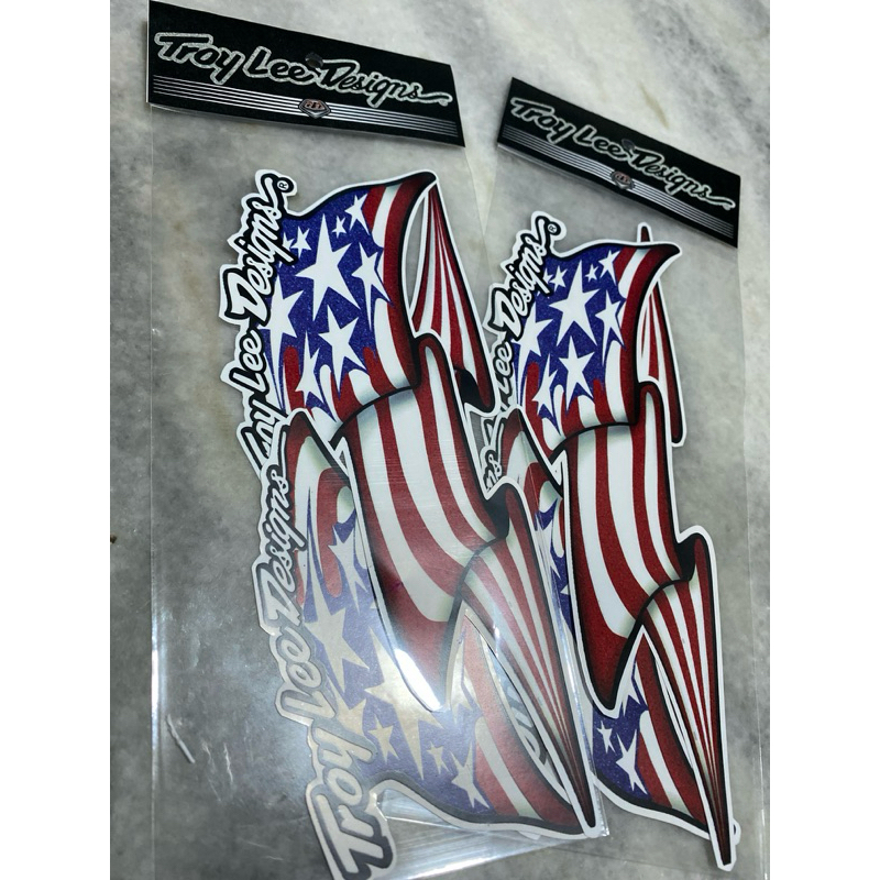 🇺🇸 7.5 inch-TLD American Flag Stickers (sepasang) | Shopee Malaysia