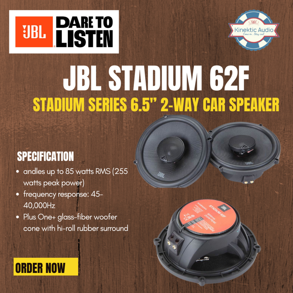 JBL Stadium 62F - Stadium Series 6-1/2" 2-way car speakers / Speaker ...
