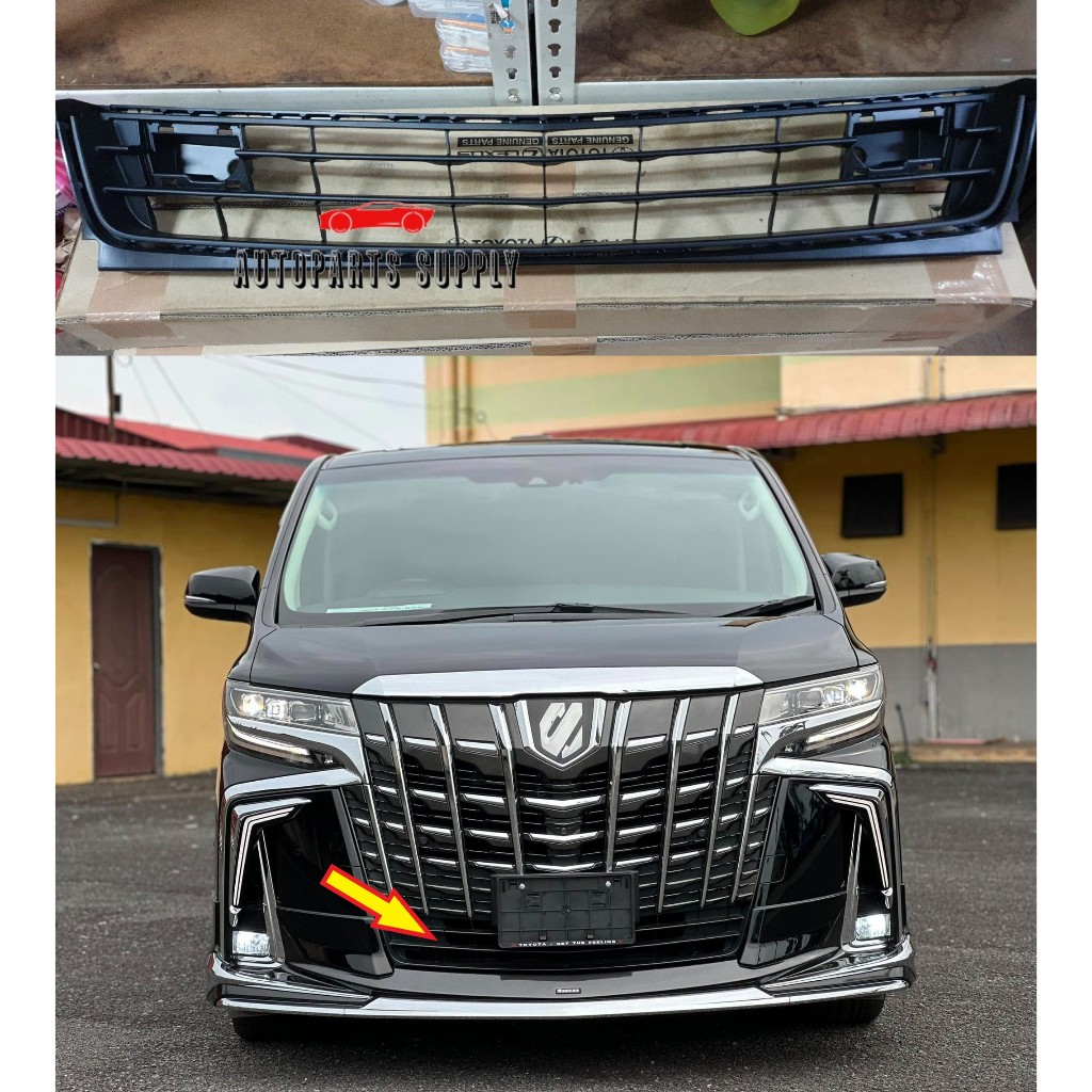 ORIGINAL TOYOTA ALPHARD SC 2018 - 2022 AGH30 GGH30 FRONT BUMPER GRILLE ...