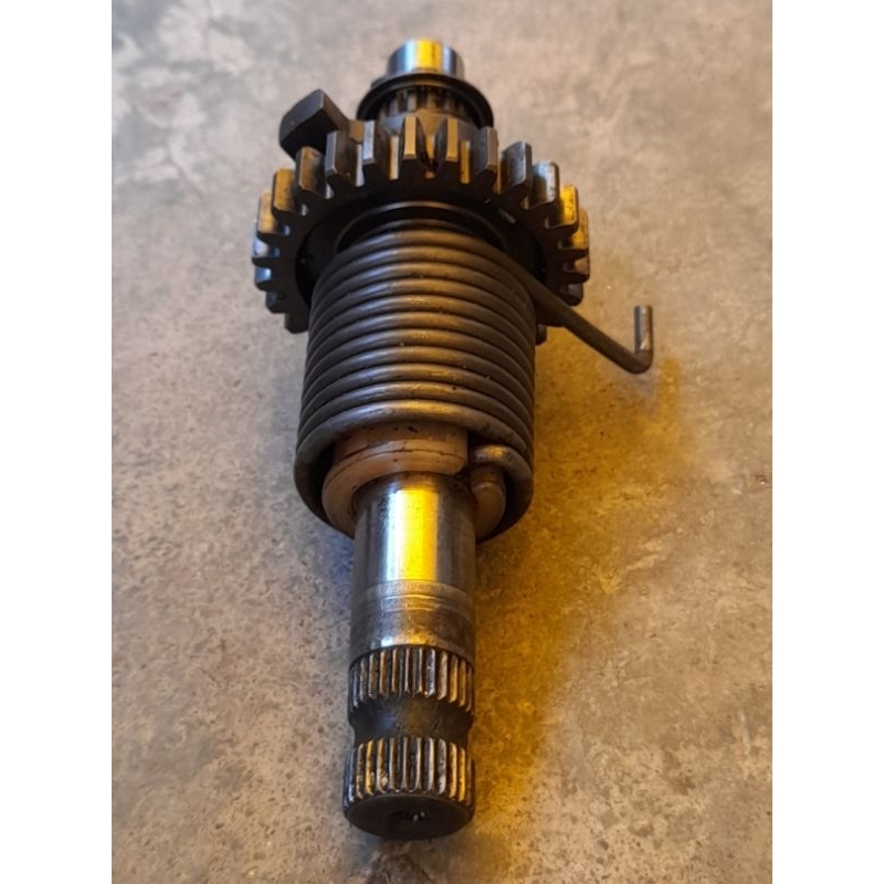 USED ORIGINAL KICK STARTER SHAFT GEAR SET KAWASAKI KIPS KR150 VICTOR ...