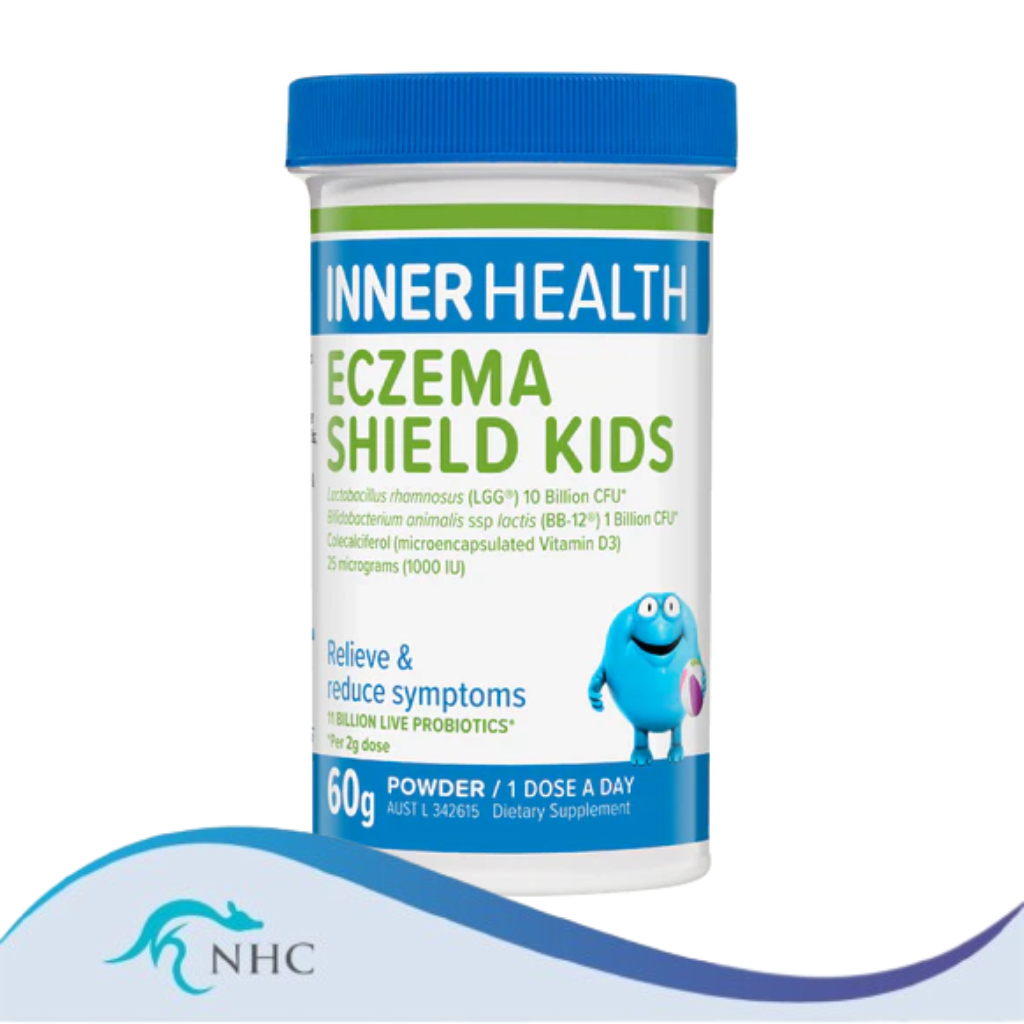 Inner Health Eczema Shield Kids Probiotic 60g Powder Exp 09/2025 ...