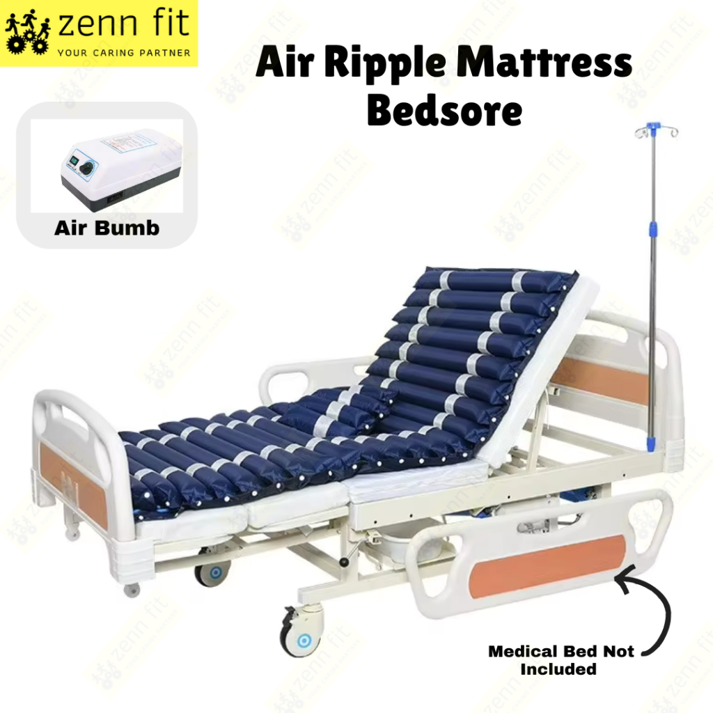 Anti-Decubitus Bubble Ripple Mattress With Adjustable Pump Bedsore ...