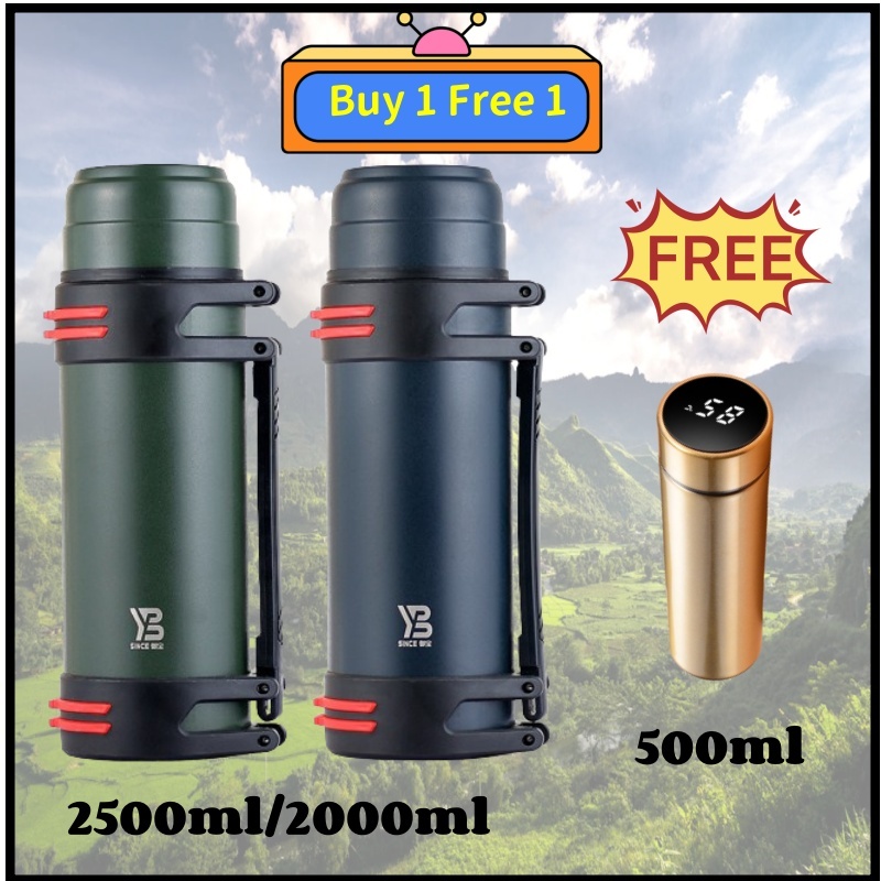 Thermos Bottle Cold Water Hot Water/Flask Tahan Air Sejuk Air Panas ...