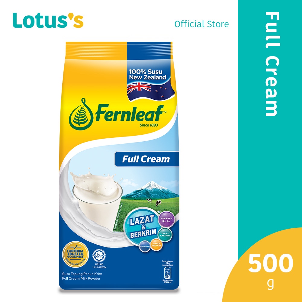Fernleaf Full Cream Milk Powder 500G | Shopee Malaysia