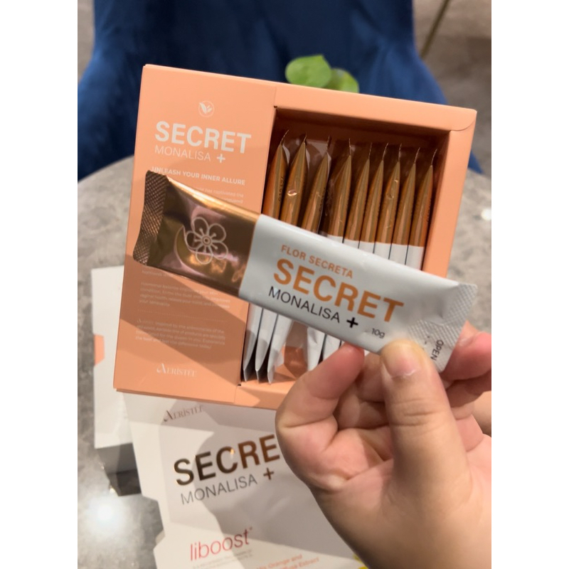READY STOCK‼️Vii Nutrition Secret Monalisa+ With Liboost (10 Sachets x ...
