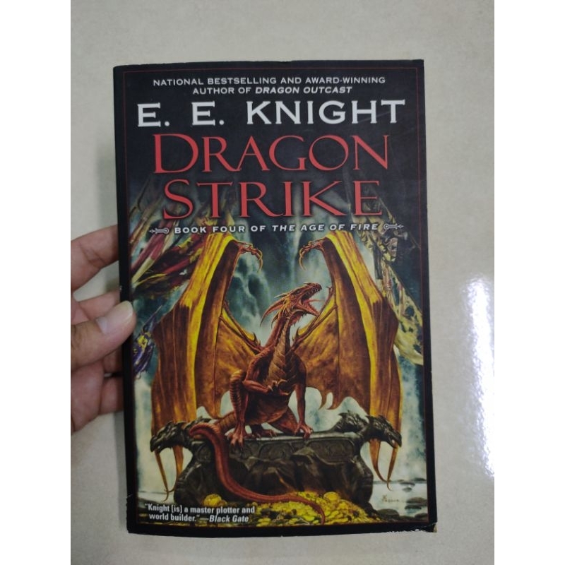 [BB] [Used] Dragon Strike by E.E. Knight (YA / Fantasy / Dragons / Adventure) | Shopee Malaysia
