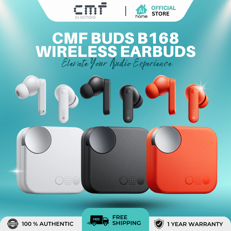 CMF by Nothing Buds B168 INTL Version Noise Isolation Long Battery Life Hands-Free Calling ...