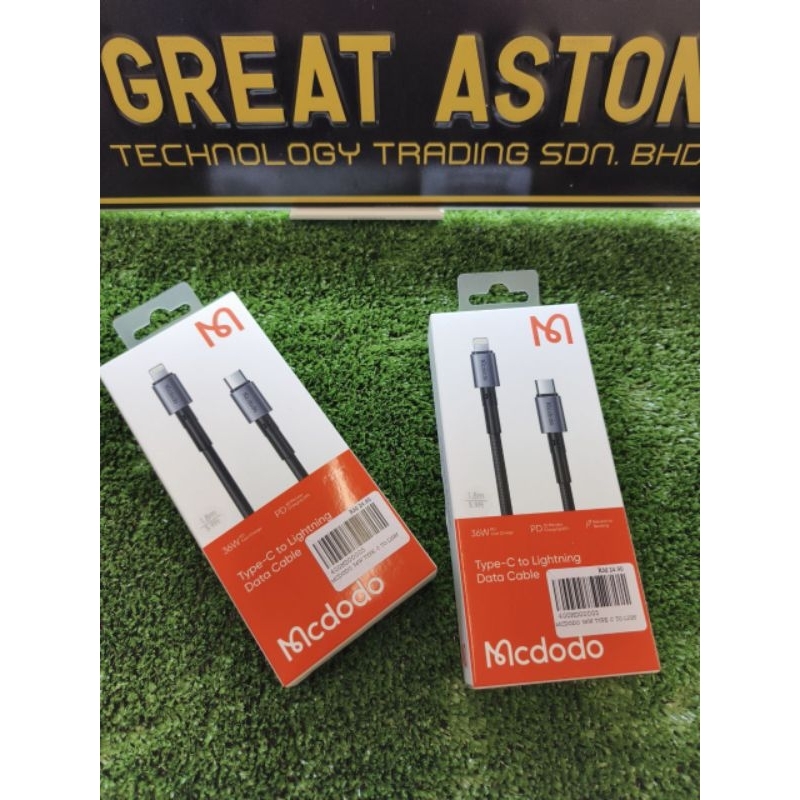 MCDODO TYPE-C TO LIGHTNING DATA CABLE | Shopee Malaysia