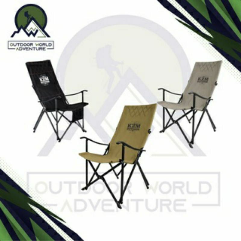 KZM Signature Relax Chair Outdoor Chair Brown Color | Shopee Malaysia