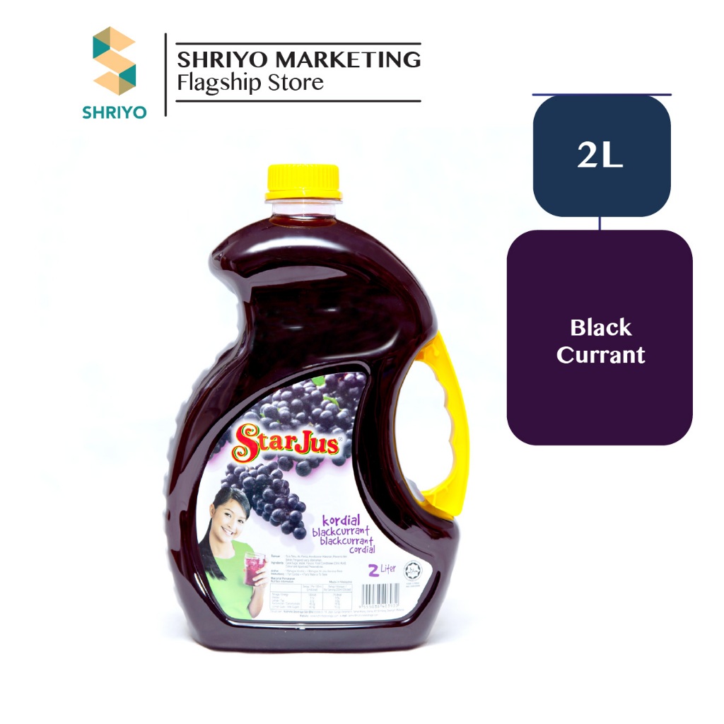 STARJUS CORDIAL 2 LITER | Shopee Malaysia