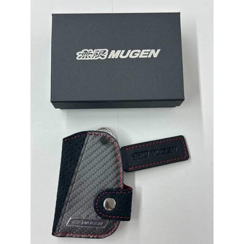 MUGEN Smart Key Case / CARBON / Black - Red / TYPE B / PN: 90000-XYM ...