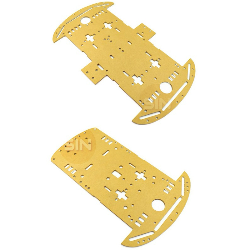 2WD 4WD Smart Car Chassis Car Bottom Plate 2-Wheel 4-Wheel Transparent ...