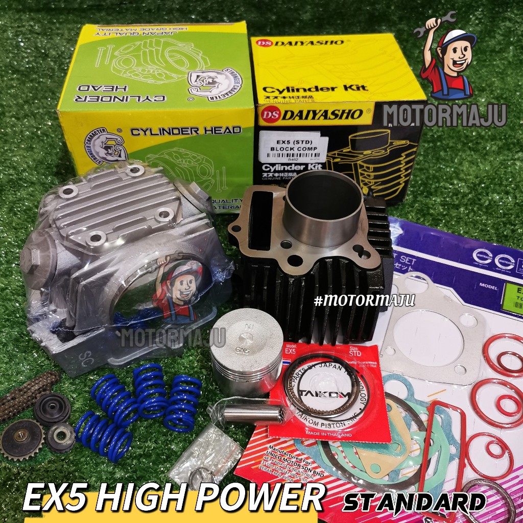 Combo EX5 High Power STANDARD Head Block FULL SET Spring Clutch, Roller ...
