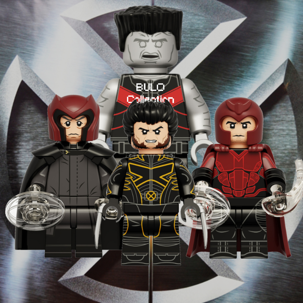 X-Men Origin Custom Minifigures Wolverine Professor X Deadpool ...