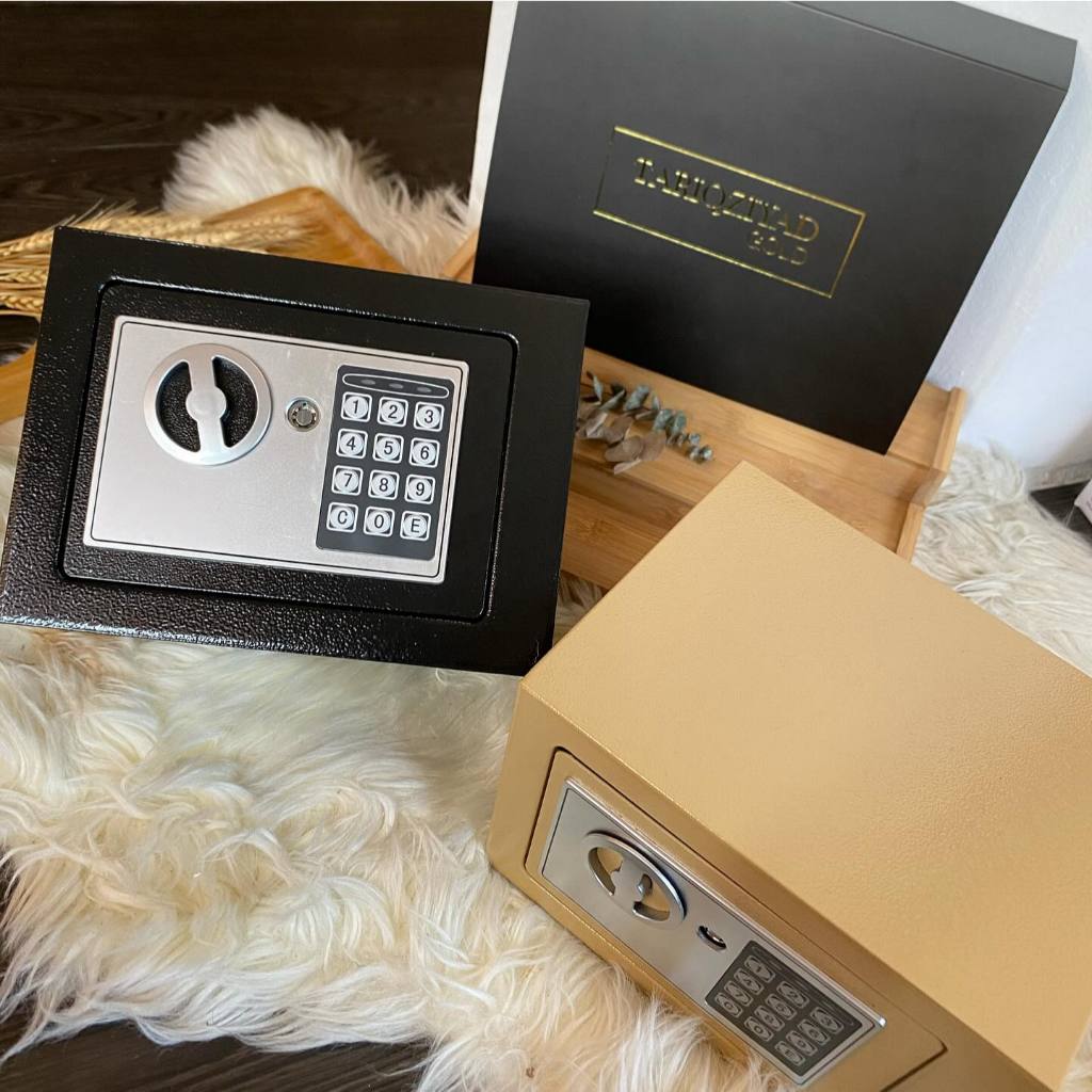 🔥Ready Stock Malaysia🔥 [Safety Box] Peti Besi Mini Safe Deposit Box ...