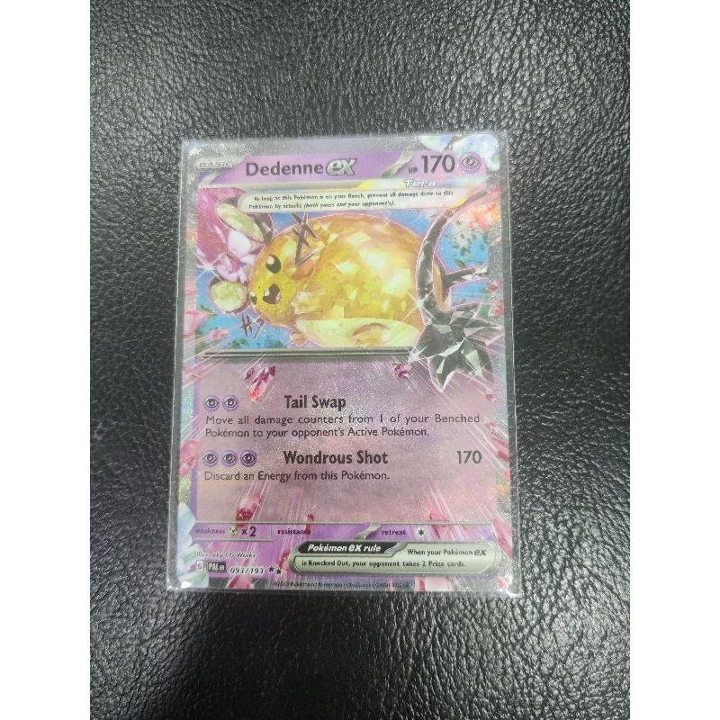 Pokemon TCG Dedenne Ex Paldea Evolved | Shopee Malaysia