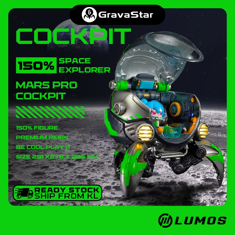 Gravastar Cockpit 150% Space Explorer Mars Pro Cockpit Figure Desk ...