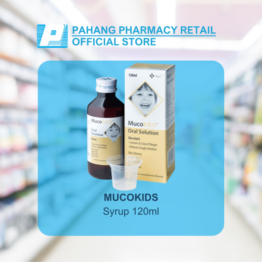 MUCOKIDS Syrup 120ml | Shopee Malaysia