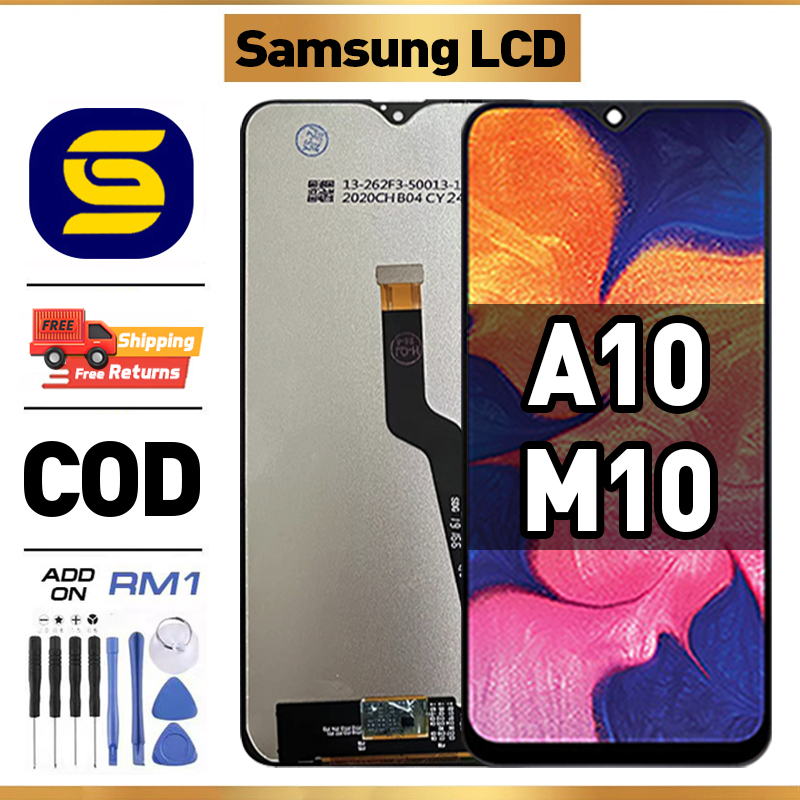 LCD SAMSUNG A10/ M10 Compatible For Glass Original Touch Screen ...