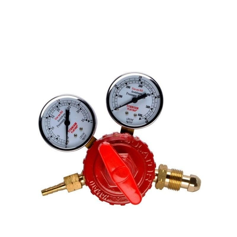 Yamoto Acetylene Regulator SW1427 (C2H2) Flow Meter Welding Cutting Gas ...