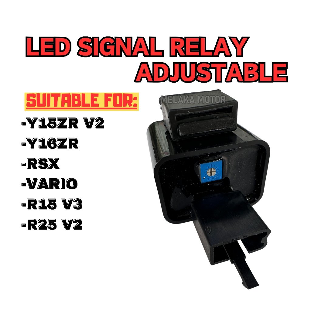 Y15ZR V2 Y16ZR RSX VARIO R15 V3 R25 V2 FLASHER RELAY SIGNAL CONDENSER ...
